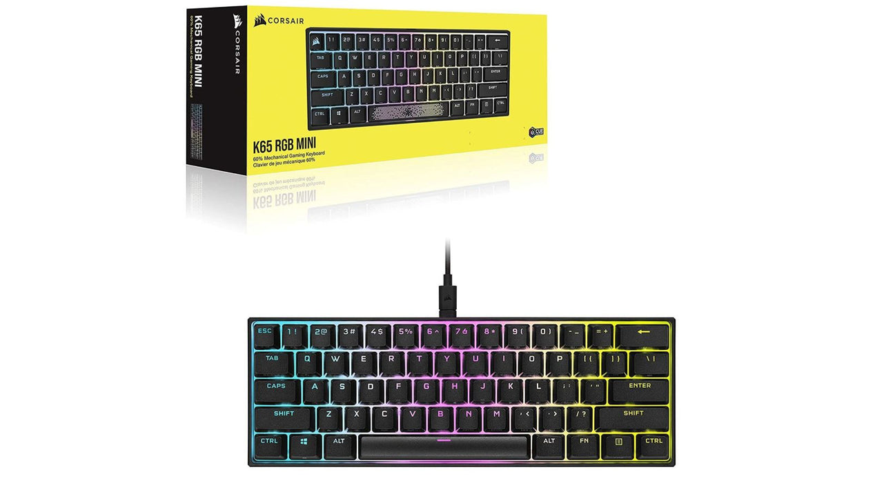 CORSAIR K65 RGB MINI 60% Mechanical Gaming Keyboard — Godmode