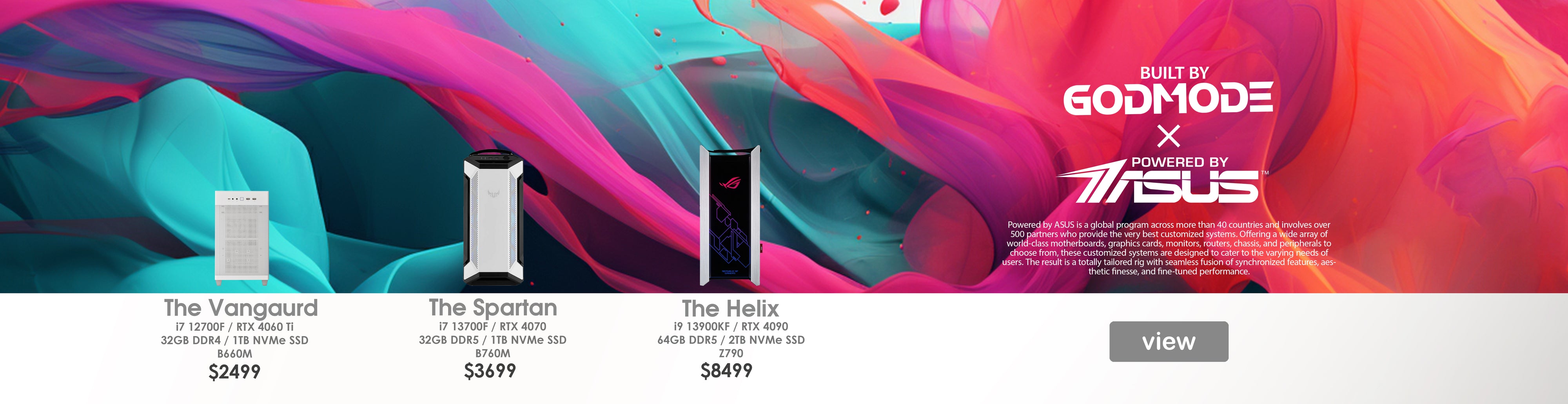 Custom High Performance Gaming PCs - Free Shipping Anywhere In NZ — Godmode