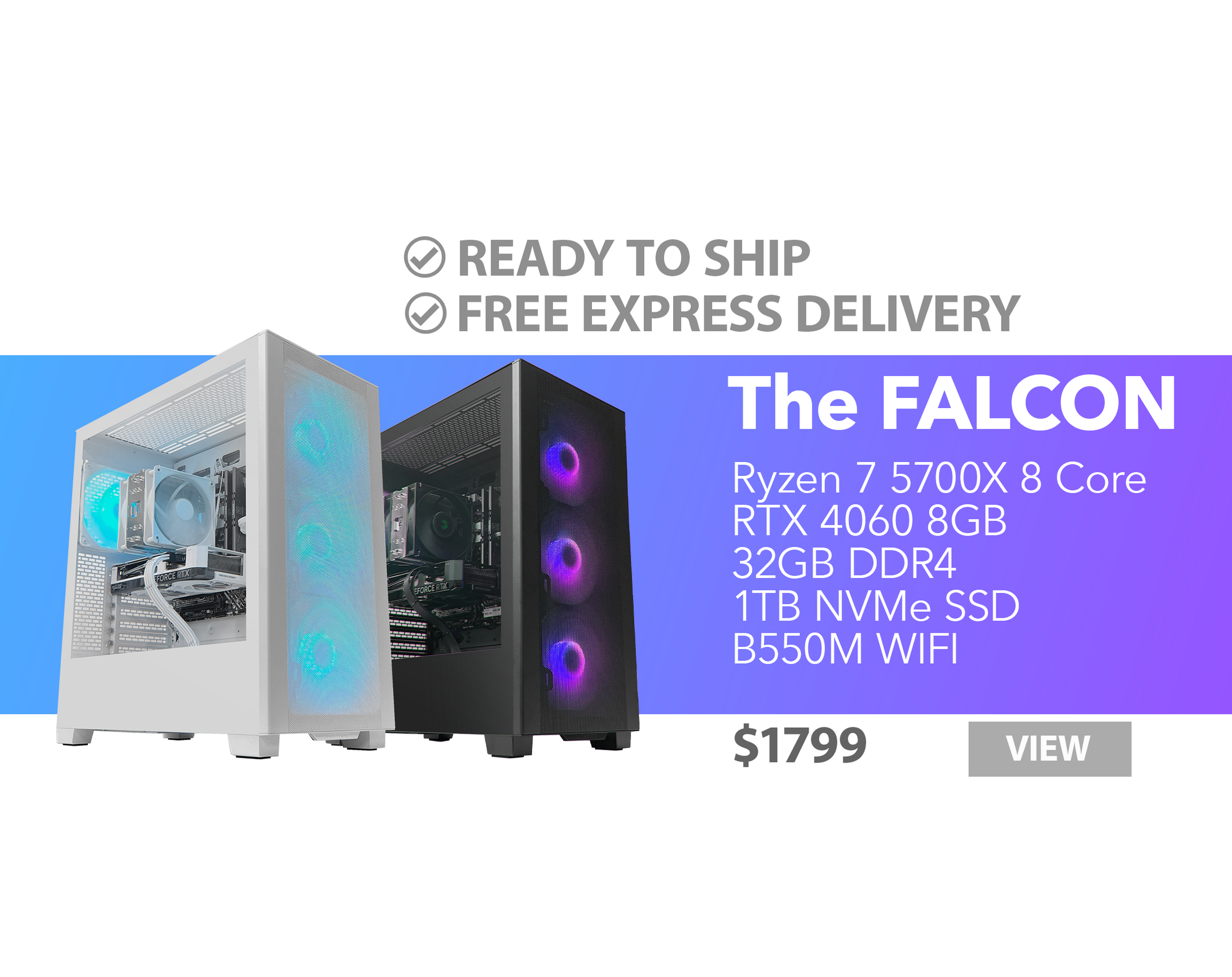 Custom & Prebuilt Gaming PCs — Godmode